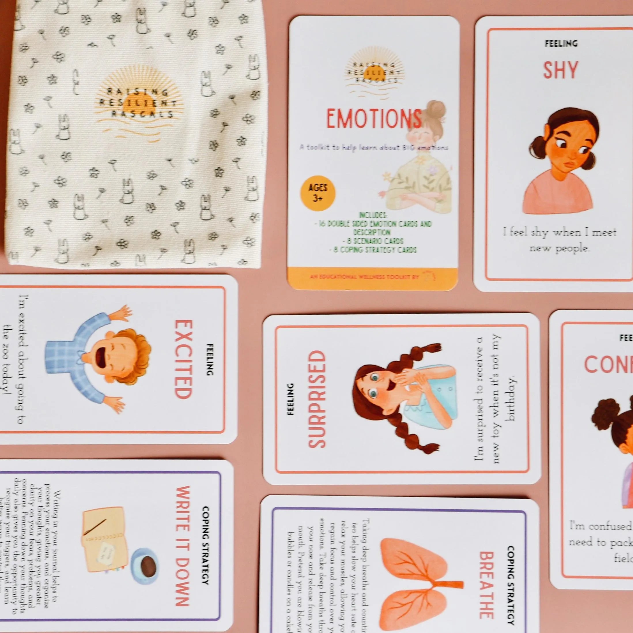 More than Just Your Regular Emotions Cards, Emotional Learning – Hi Buy ...